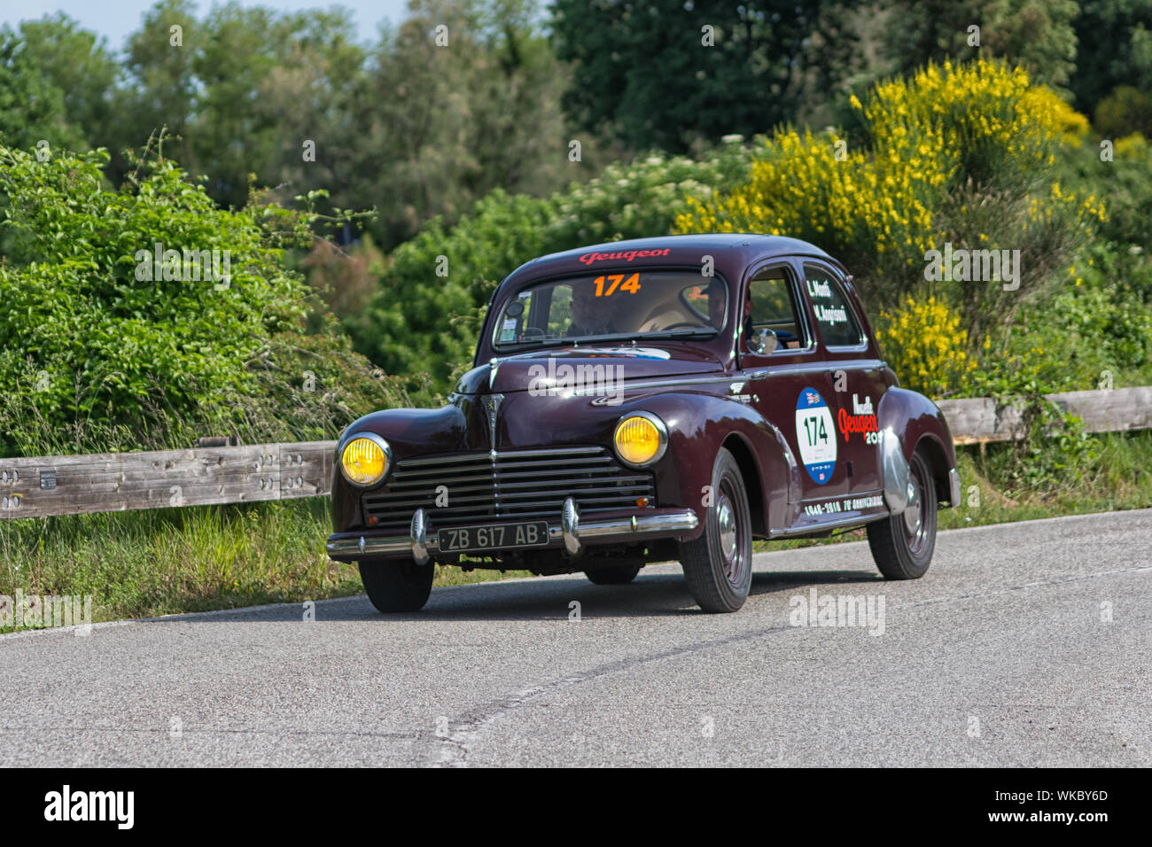 Classic Car Peugeot 203 High Resolution Stock Photography and Images ...