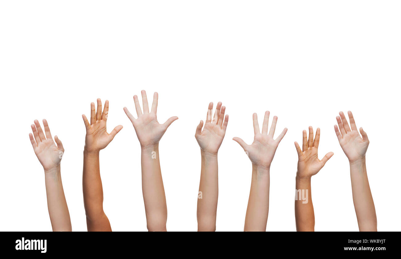 Waving Hands High Resolution Stock Photography and Images - Alamy
