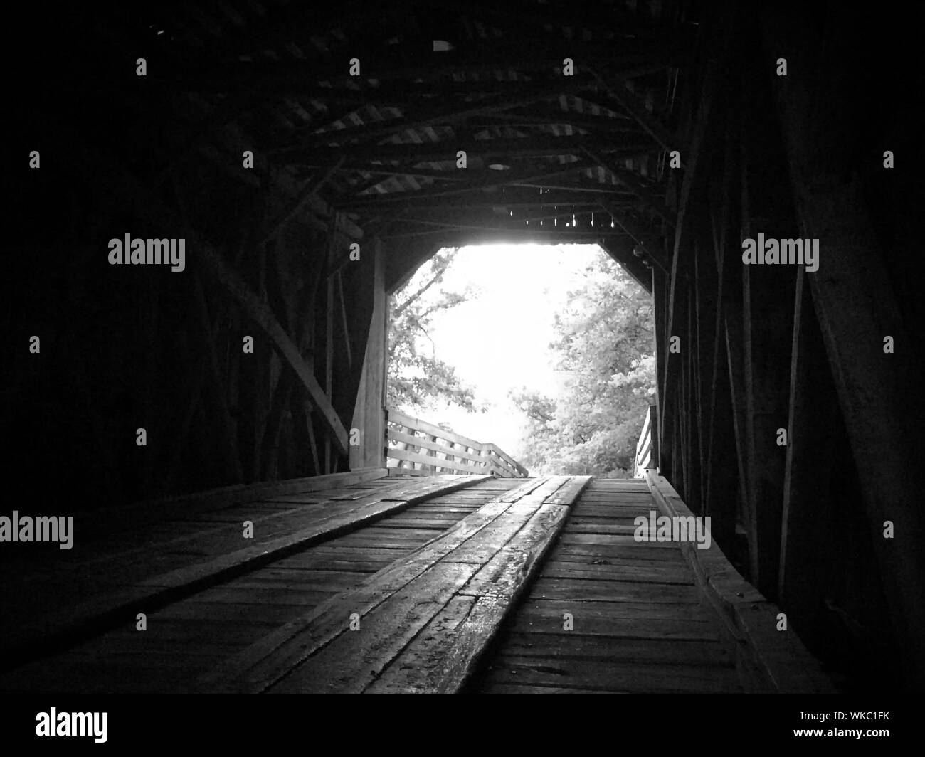 Wooden Covered Footbridge High Resolution Stock Photography and Images ...