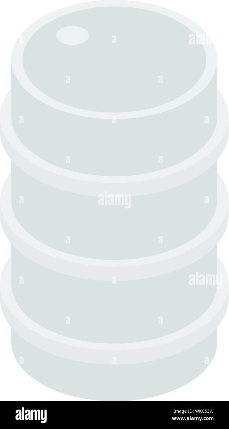 Milk barrel icon, isometric style Stock Vector Image & Art - Alamy