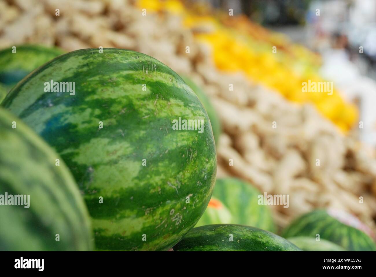 Fruit display watermelon hi-res stock photography and images - Alamy