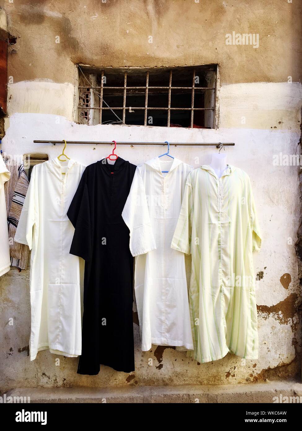 Drying laundry on morocco hi-res stock photography and images - Alamy