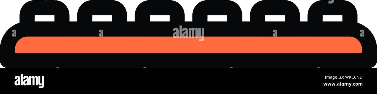 Retro keyboard icon, outline style Stock Vector Image & Art - Alamy