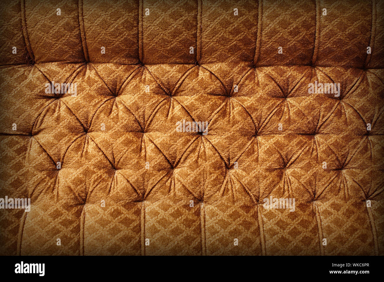 Vintage brown fabric upholstery - the retro background Stock Photo - Alamy