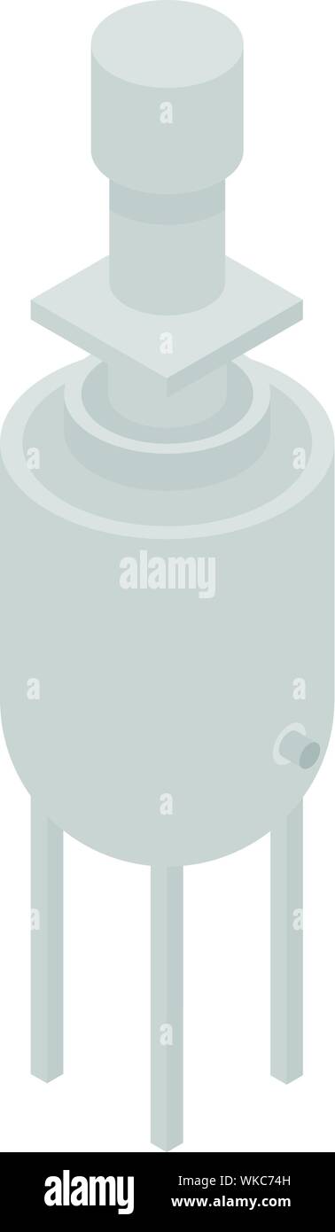 Silos milk processing plant Stock Vector Images - Alamy