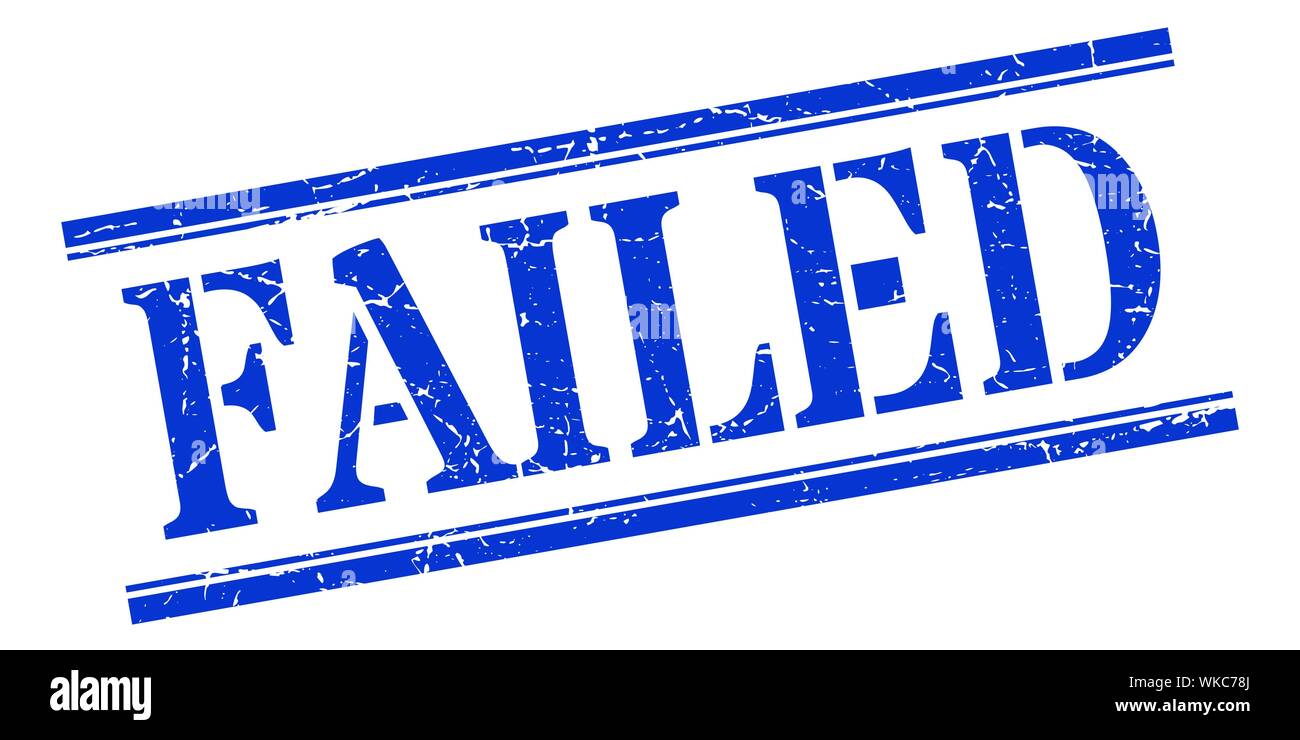 failed stamp. failed square grunge sign. failed Stock Vector Image ...