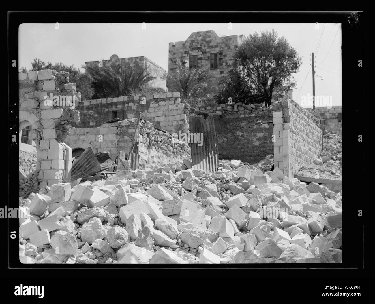 Jenin, dynamiting etc., Sept. 1938 Stock Photo - Alamy