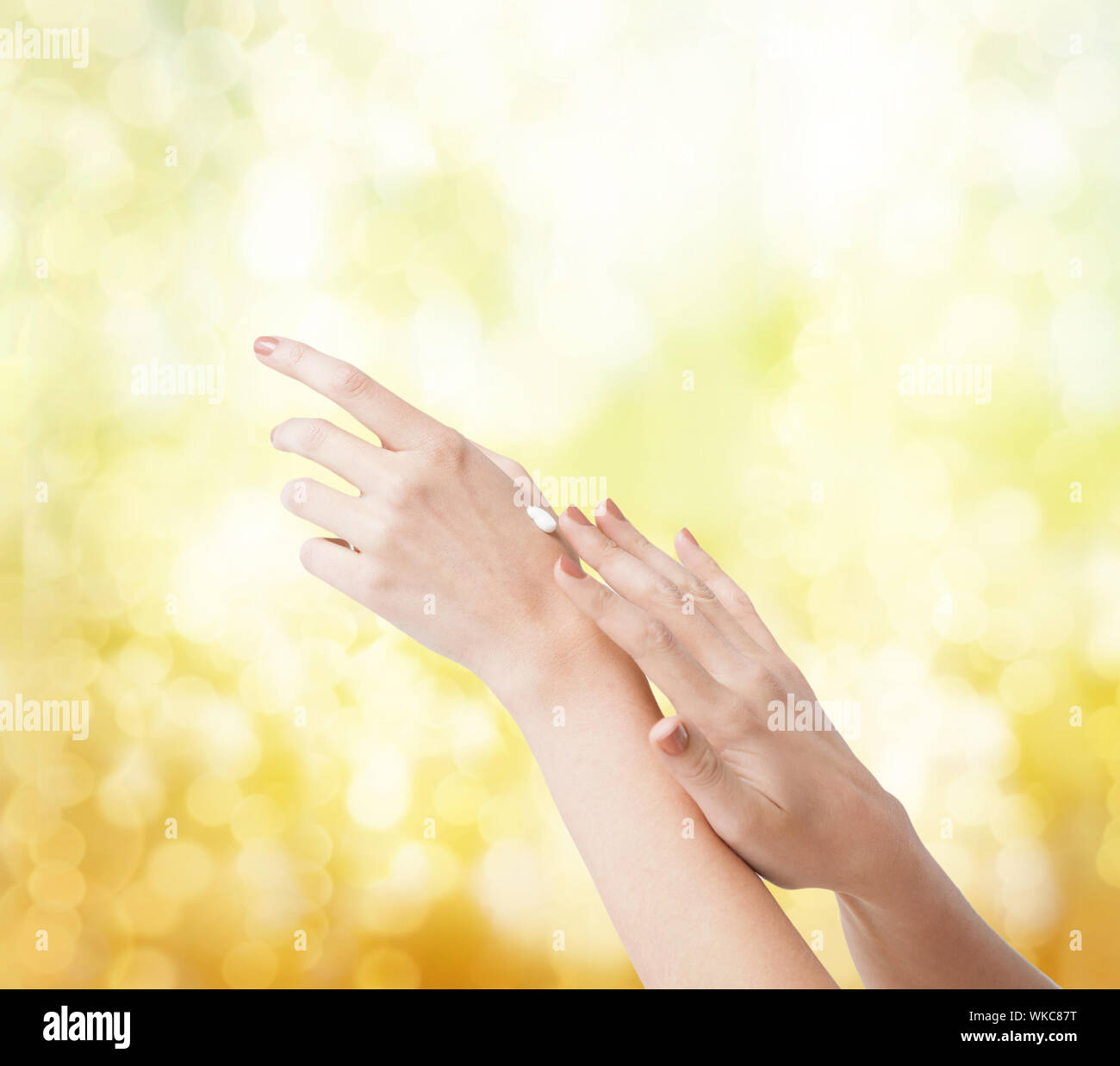 female soft skin hands Stock Photo - Alamy