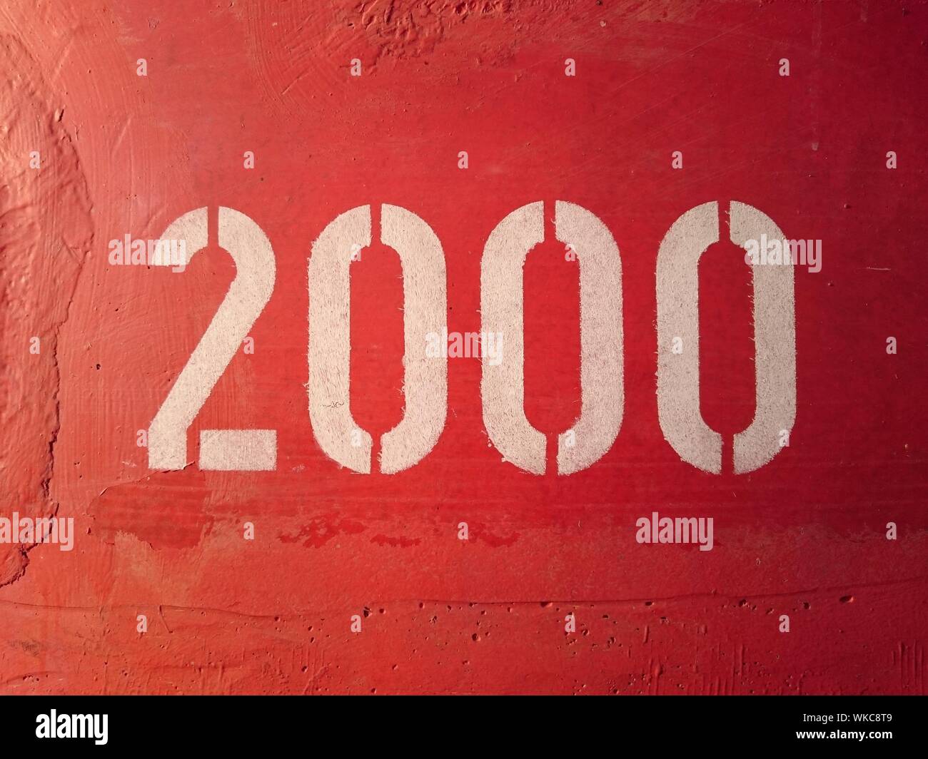 Number 2000 High Resolution Stock Photography and Images - Alamy