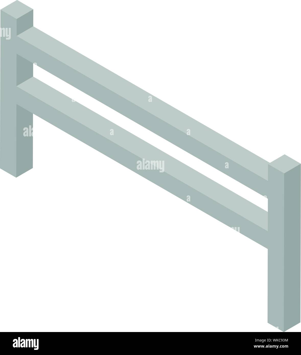 Farm fence icon, isometric style Stock Vector Image & Art - Alamy