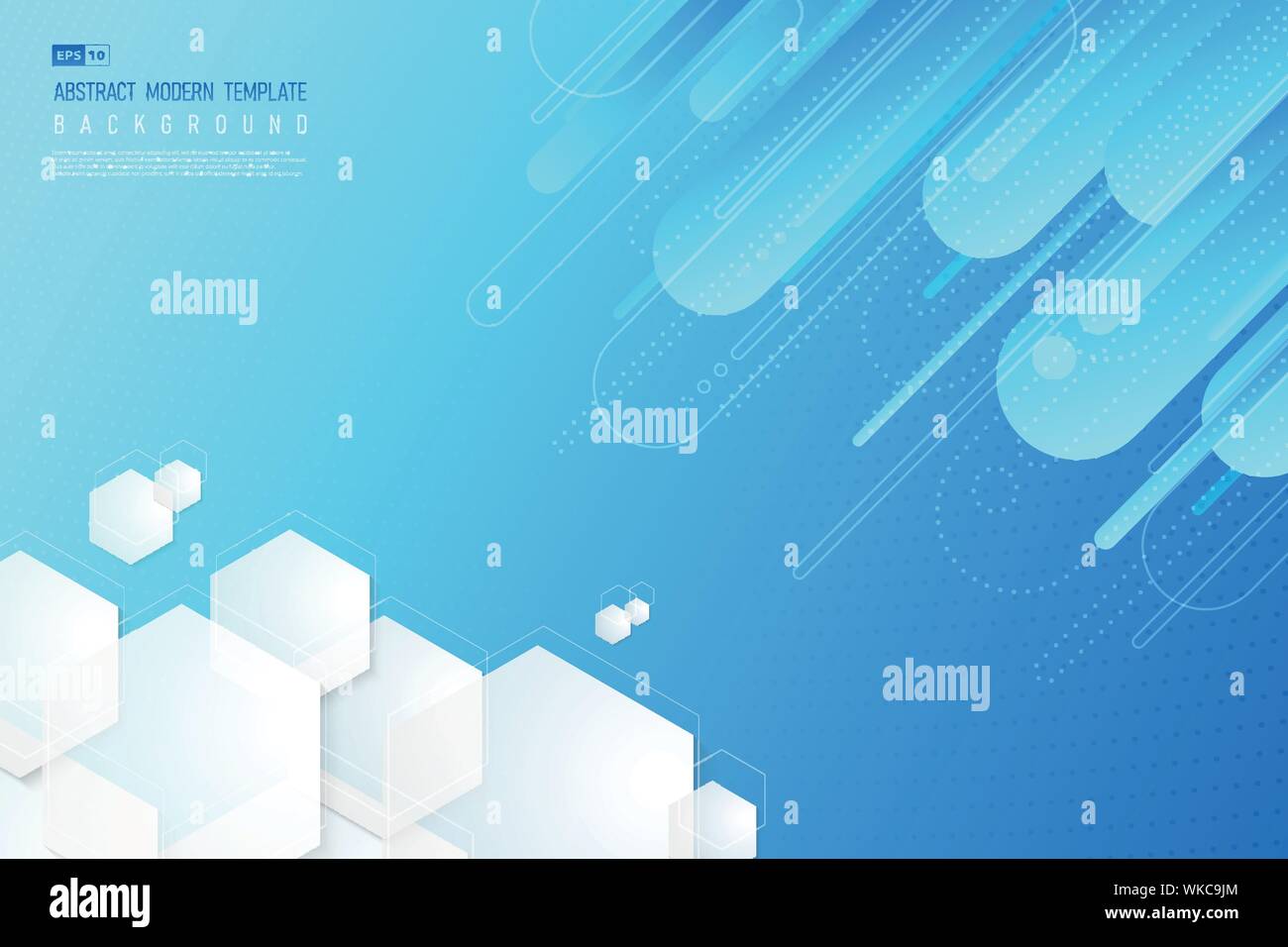 Vector blue tech background hi-res stock photography and images - Alamy