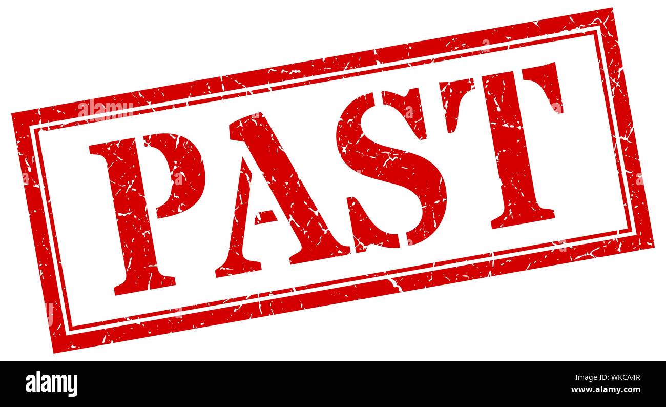 past stamp. past square grunge sign. past Stock Vector Image & Art - Alamy