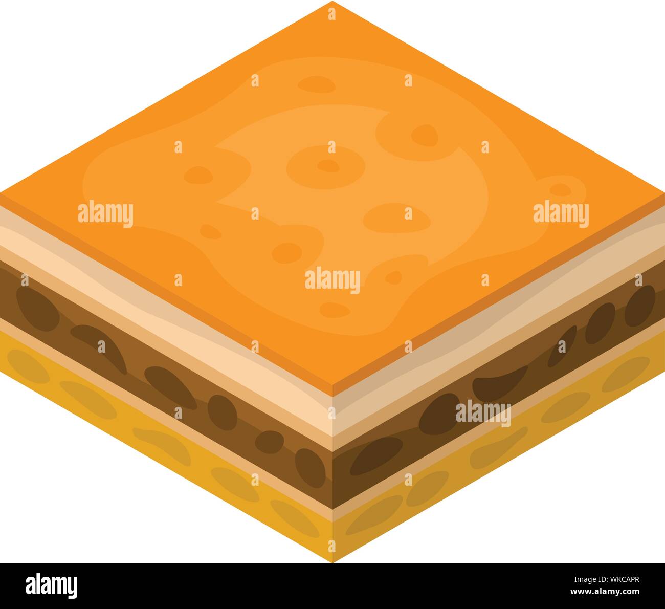 Slice cake icon, isometric style Stock Vector Image & Art - Alamy