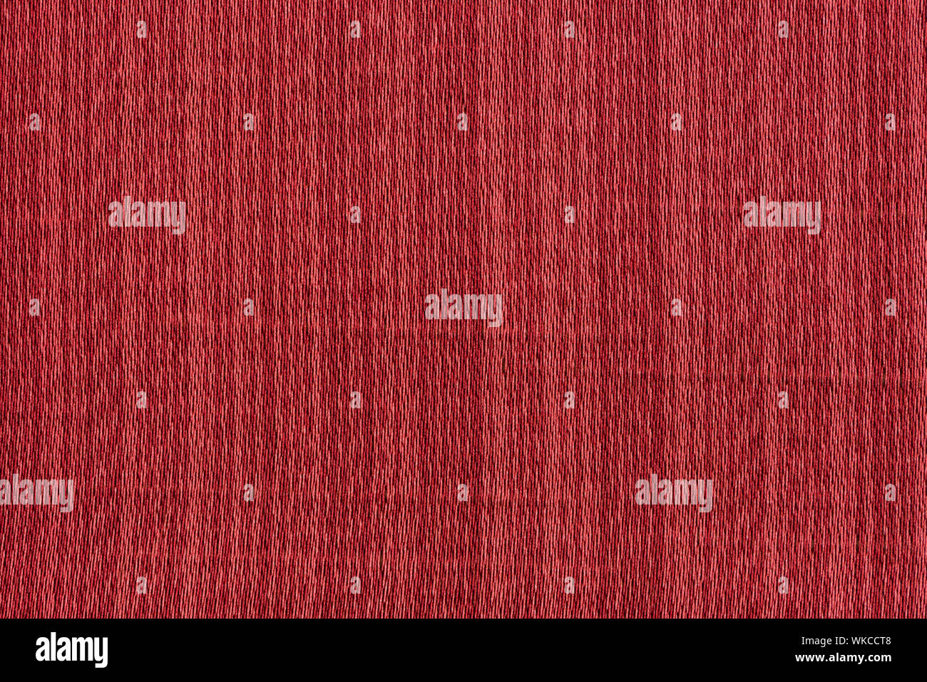 Closeup detail of red fabric texture background Stock Photo - Alamy