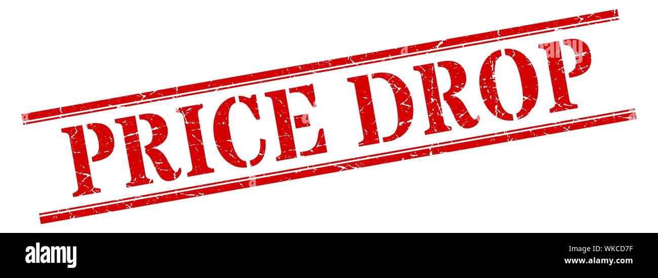 price drop stamp. price drop square grunge sign. price drop Stock ...