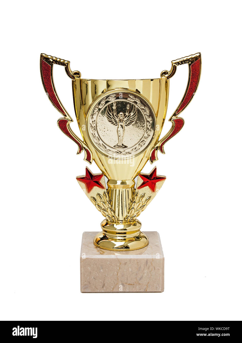 sports awards isolated on white background Stock Photo - Alamy