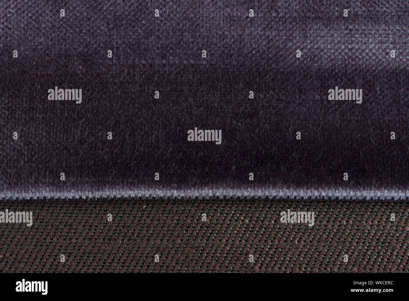 Closeup detail of purple fabric texture background Stock Photo - Alamy