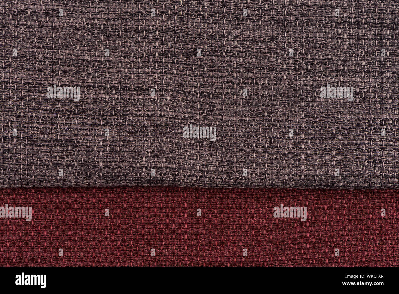 Closeup detail of purple fabric texture background Stock Photo - Alamy