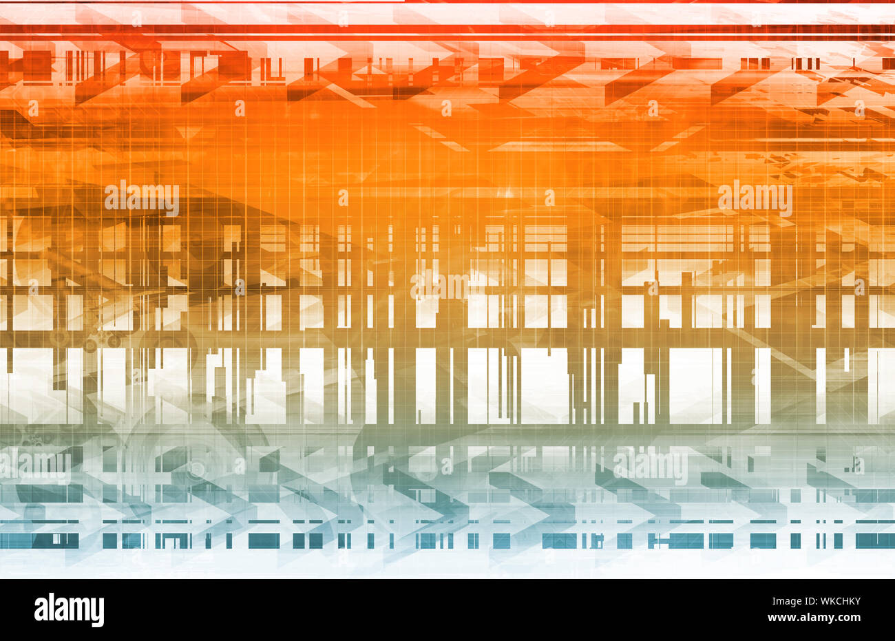 Advanced Technology and Industrial Manufacturing as Art Stock Photo - Alamy