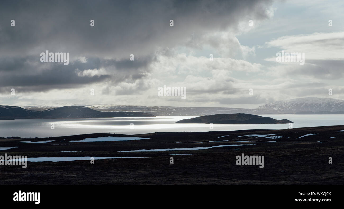 Dramatic Icelandic landscape Stock Photo - Alamy