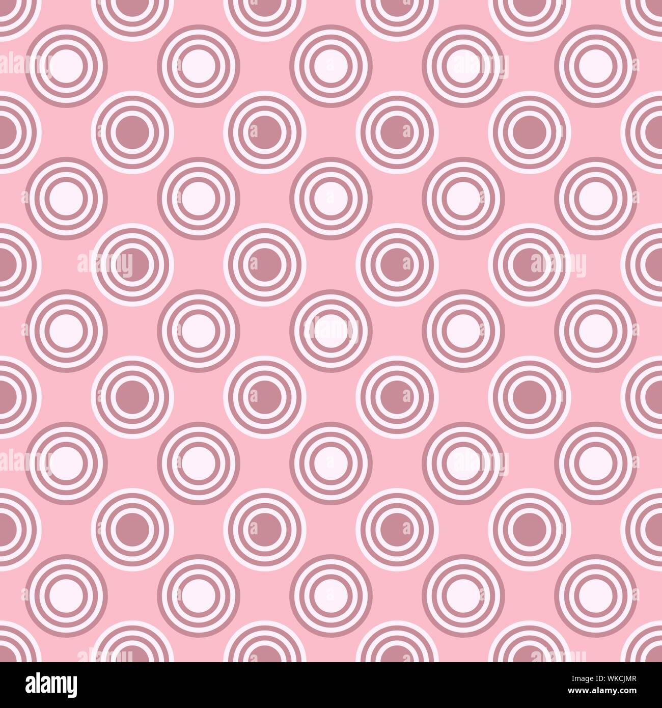 Simple repeating pattern - vector circle design background Stock Vector ...