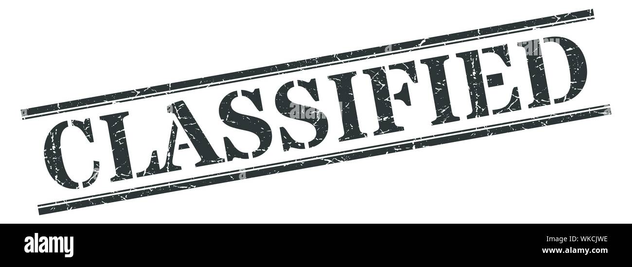 classified stamp. classified square grunge sign. classified Stock ...