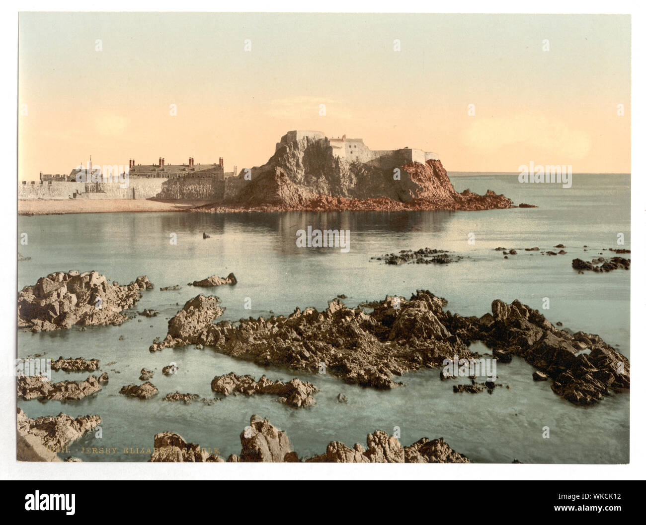 Jersey, Elizabeth Castle, St. Heliers, Channel Islands Stock Photo - Alamy