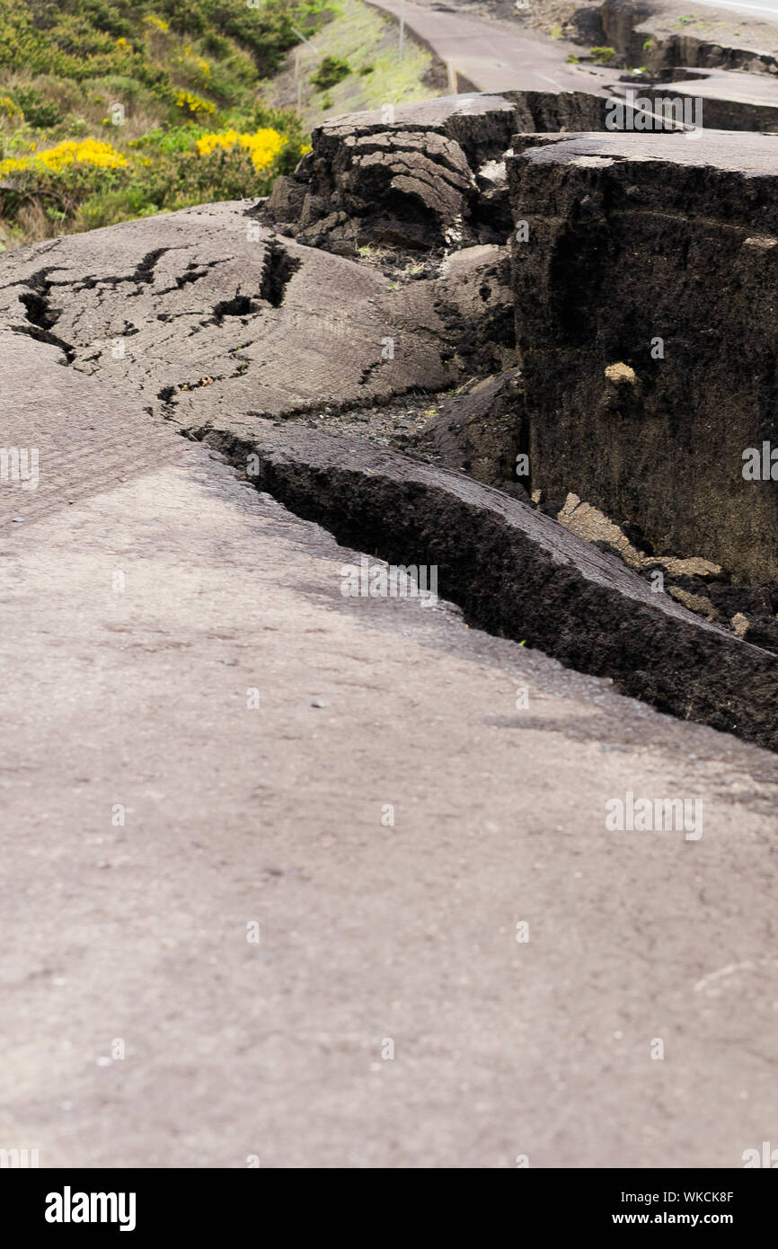 Earthquake Road High Resolution Stock Photography and Images - Alamy