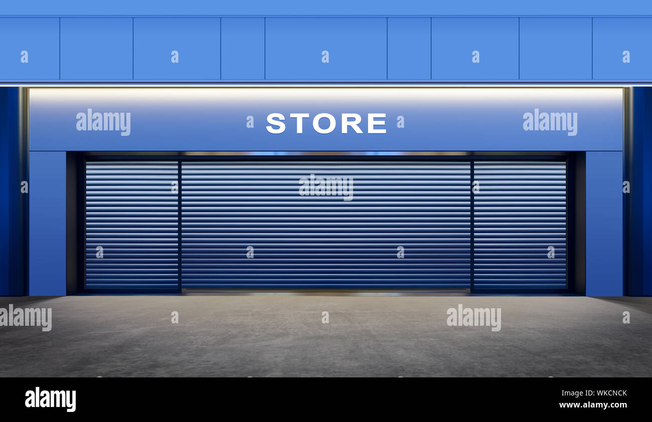 Roller shutter doors hi-res stock photography and images - Alamy