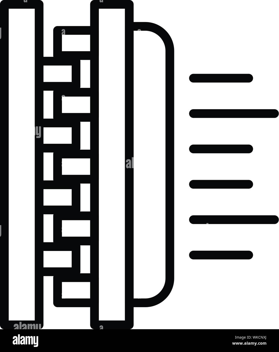 Soft textile icon, outline style Stock Vector Image & Art - Alamy