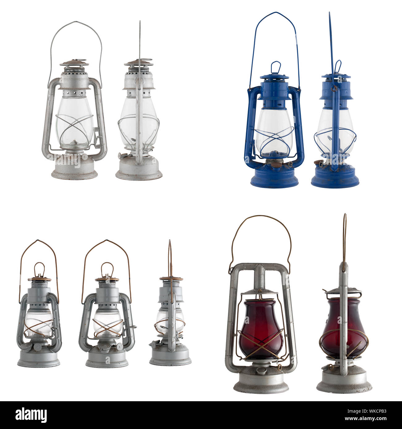Old fashioned gas lanterns hi-res stock photography and images - Alamy