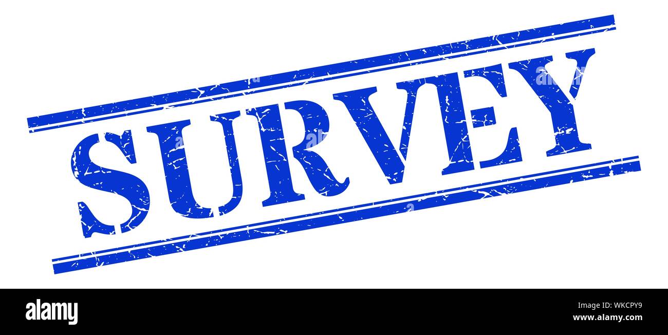 survey stamp. survey square grunge sign. survey Stock Vector Image ...