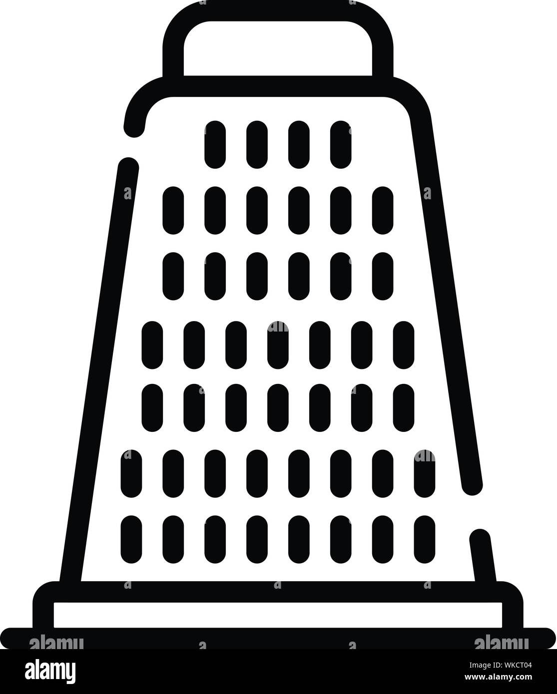 Metal grater icon, outline style Stock Vector Image & Art - Alamy