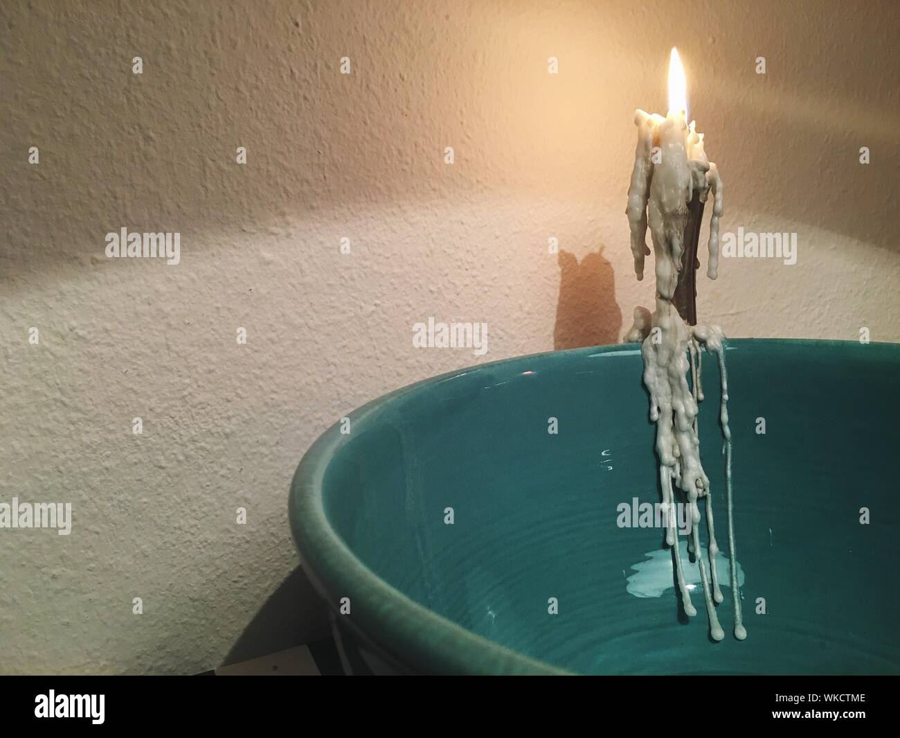 Wax melting hi-res stock photography and images - Alamy