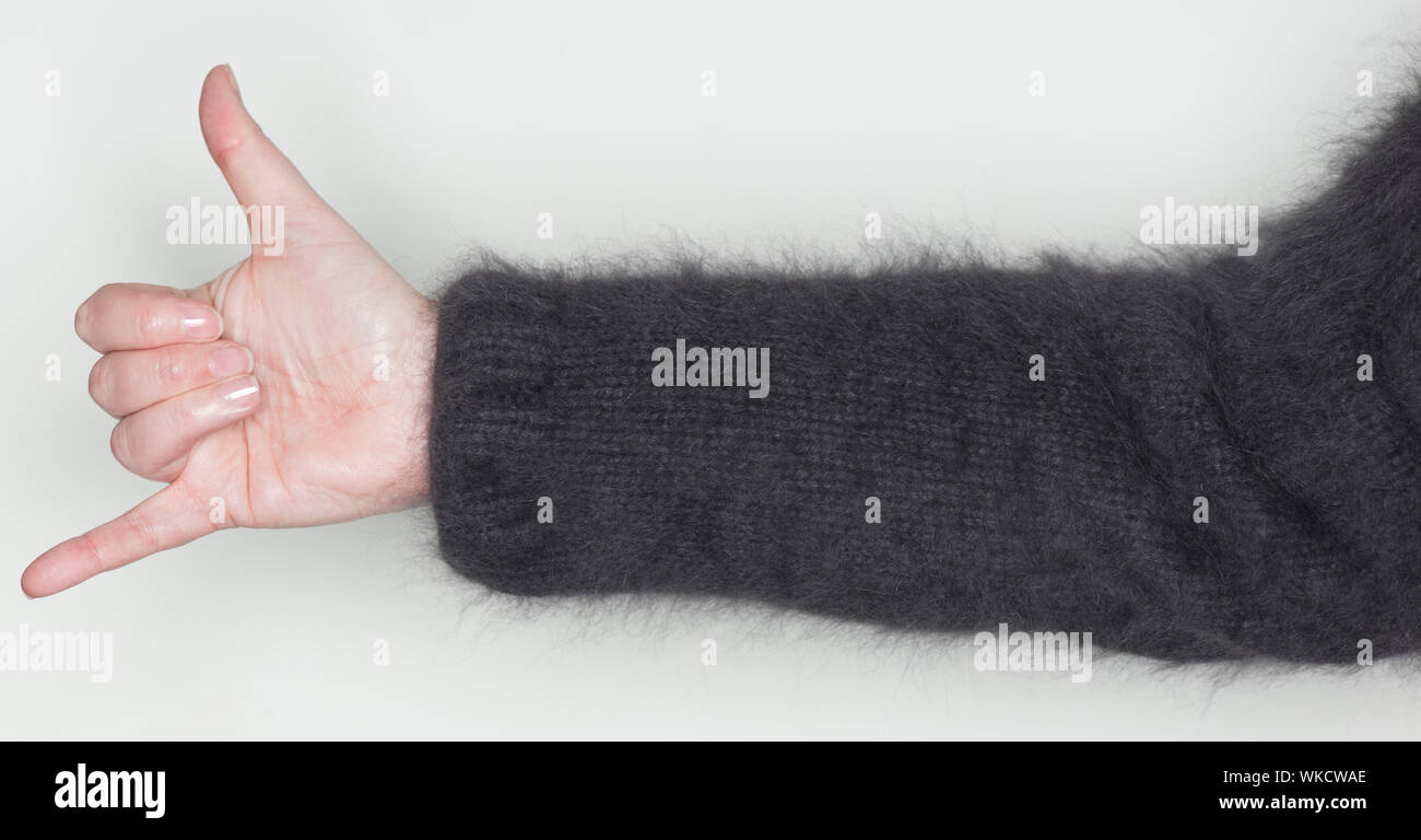 Shaka hand sign hi-res stock photography and images - Alamy