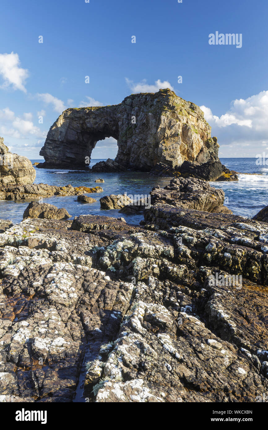 Great Pollet Sea Arch on the Fanad Peninsula, Ireland Stock Photo - Alamy
