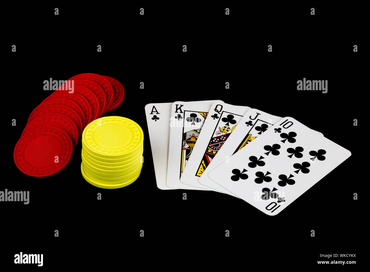 Winning poker hand hi-res stock photography and images - Alamy