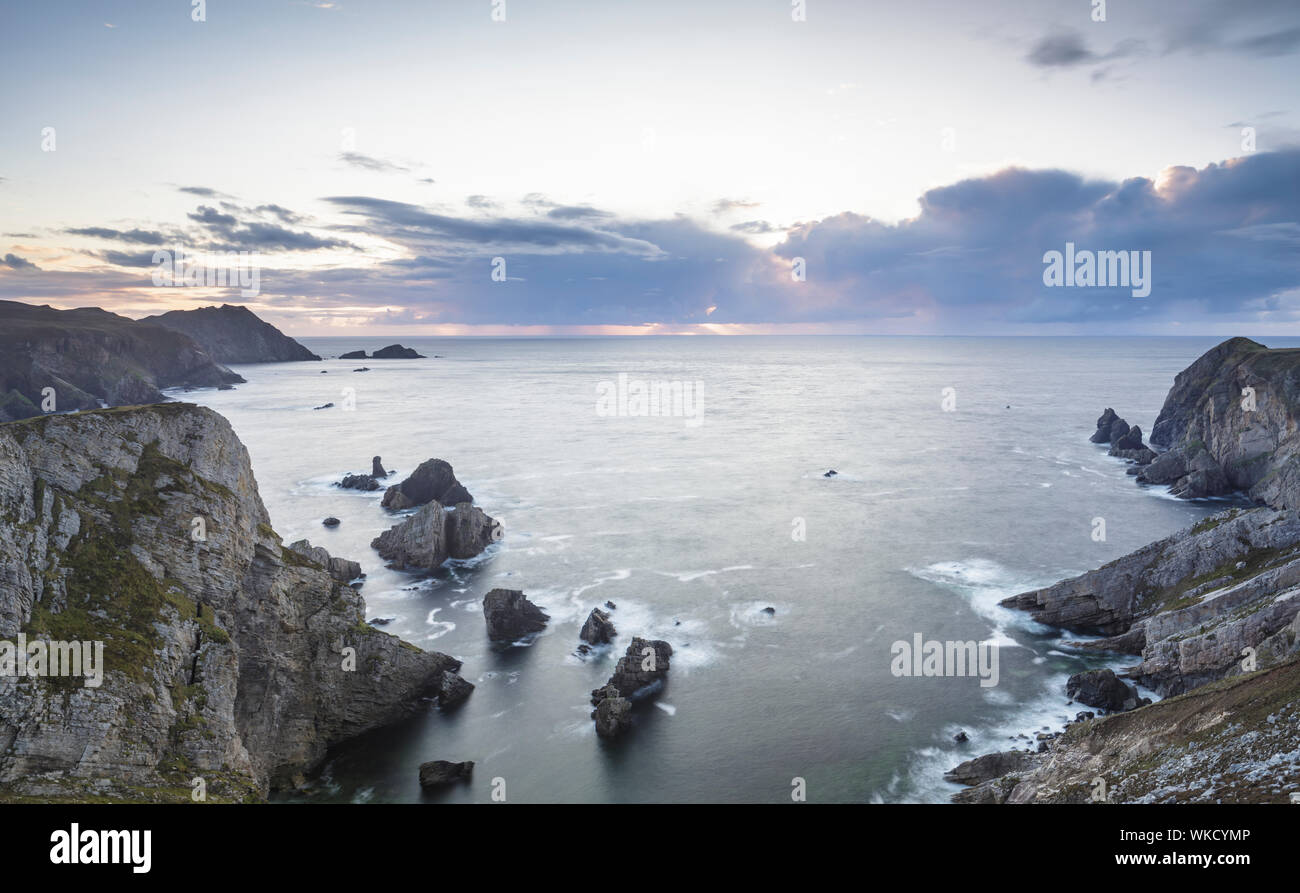 An Port on the rugged Donegal coastline, Ireland Stock Photo - Alamy