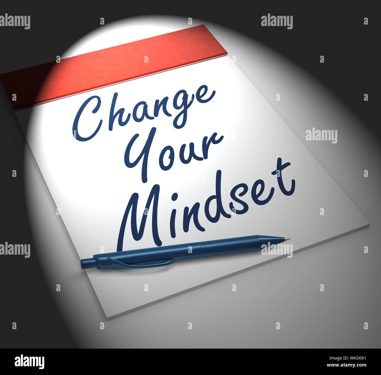Change Your Mind set On Notebook Displaying Positivity Optimism Or ...