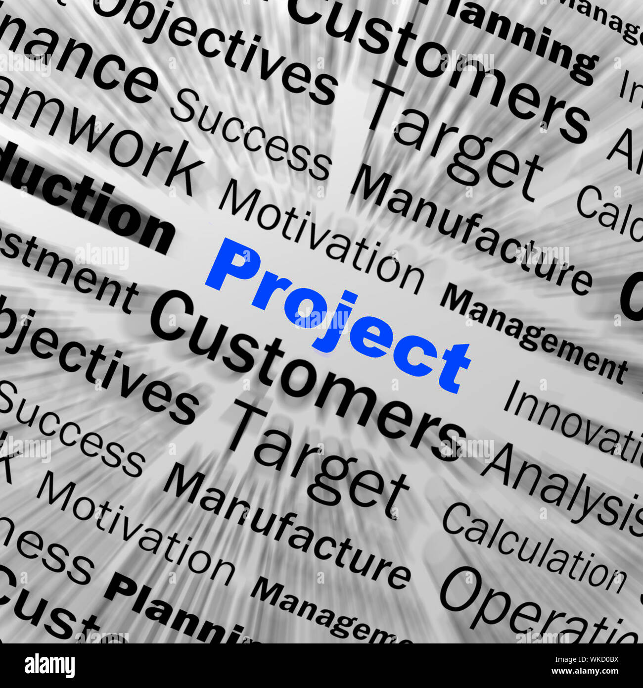 Project Sphere Definition Displaying Management Goal Schedule And ...