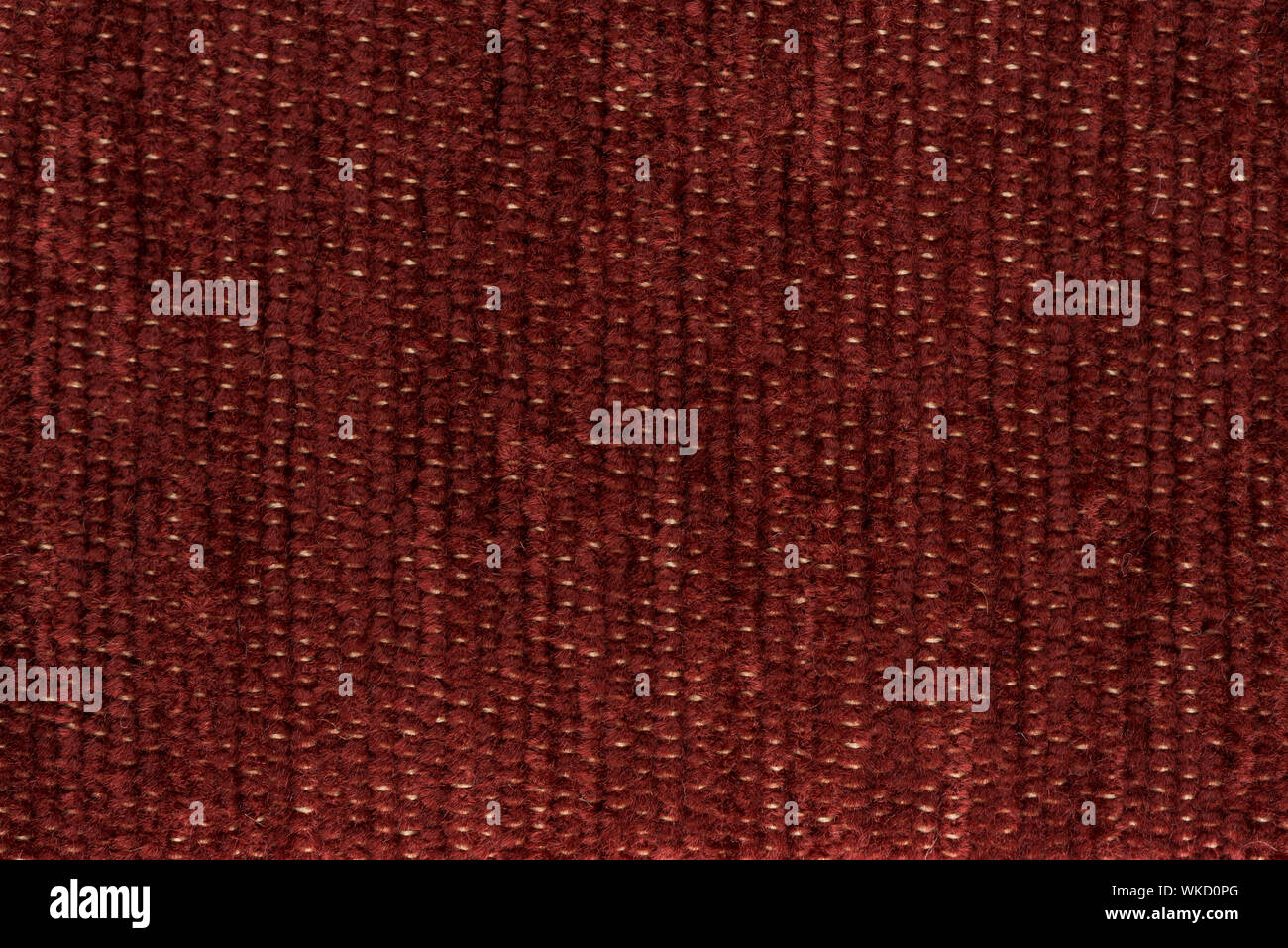 Closeup detail of red fabric texture background Stock Photo - Alamy