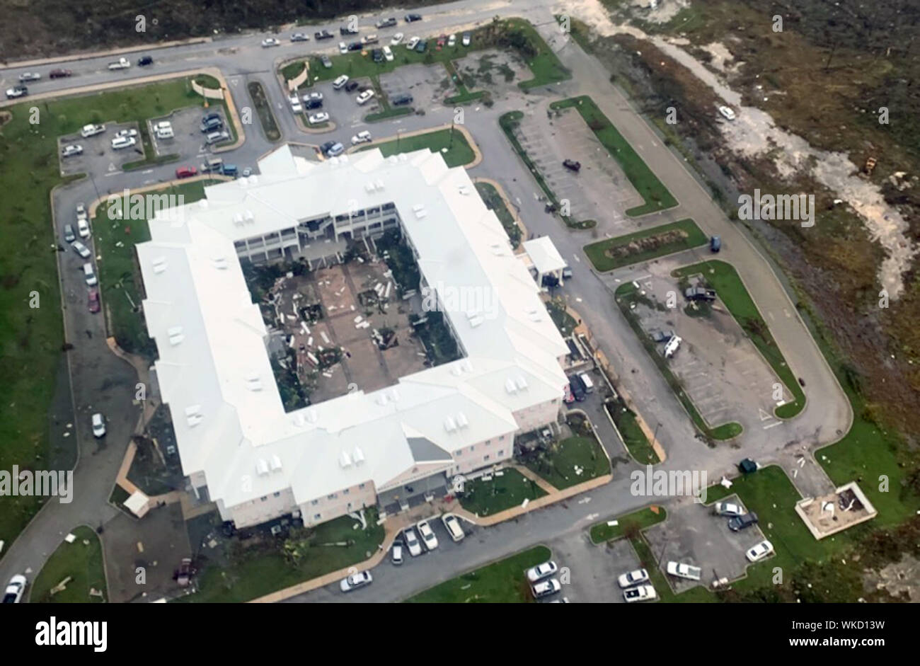 Bahamas. 04th Sep, 2019. Coast Guard Air Station Clearwater forward ...