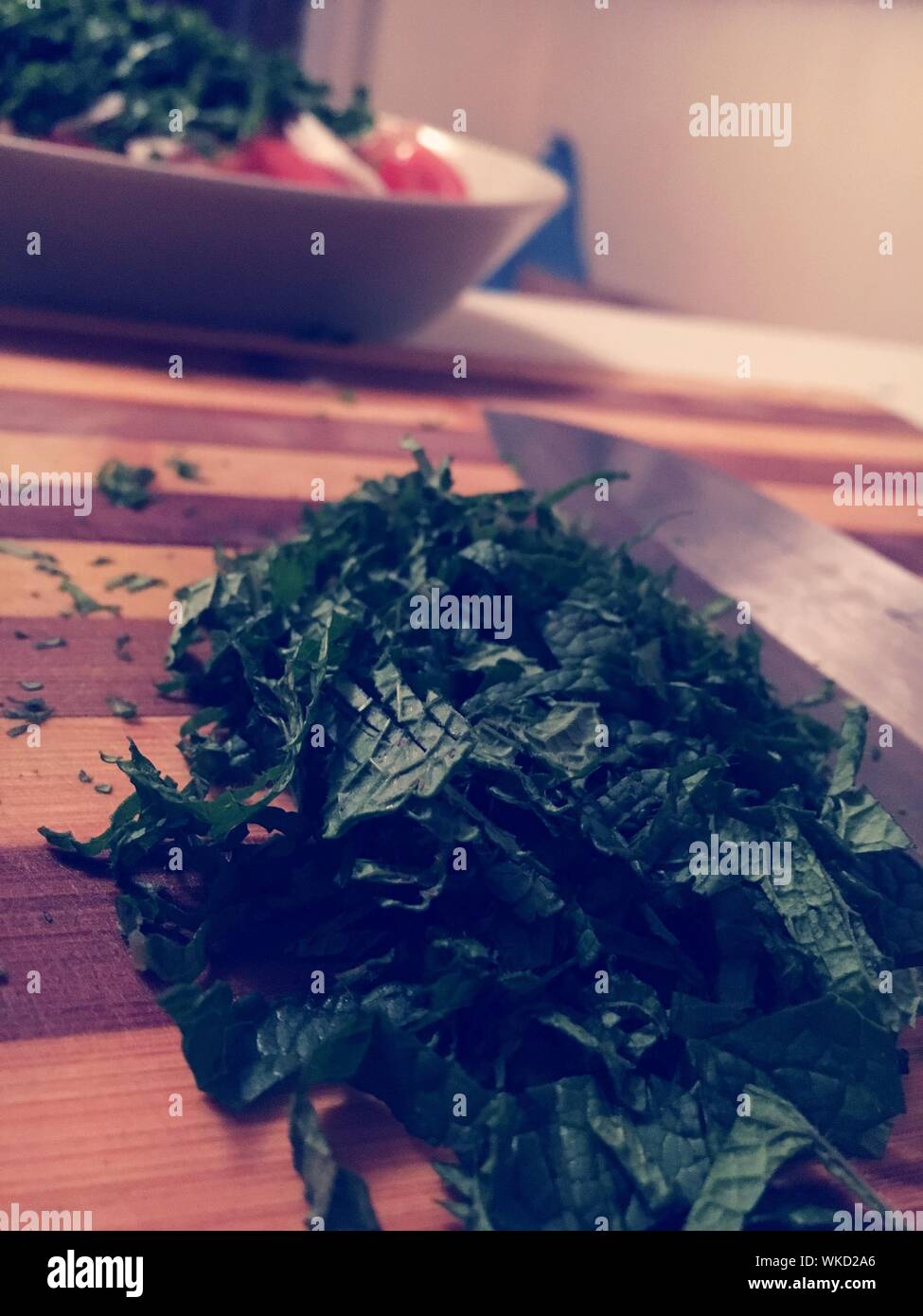 Chopped mint hi-res stock photography and images - Alamy