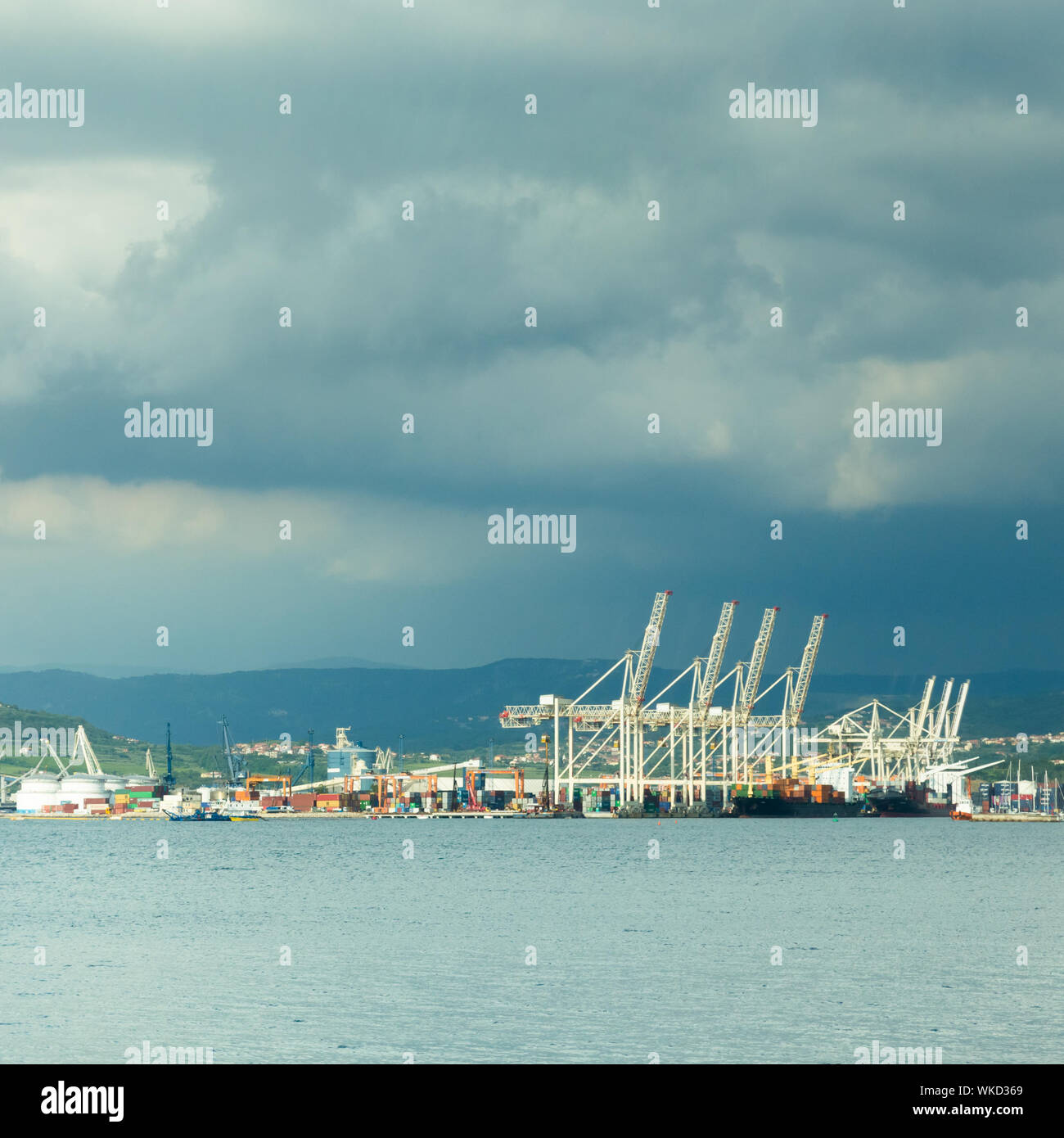 Port of Koper, Slovenia, Europe Stock Photo - Alamy