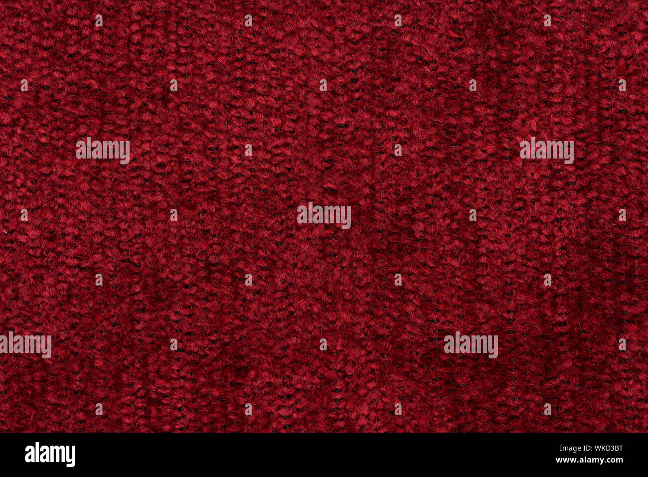 Closeup detail of red fabric texture background Stock Photo - Alamy