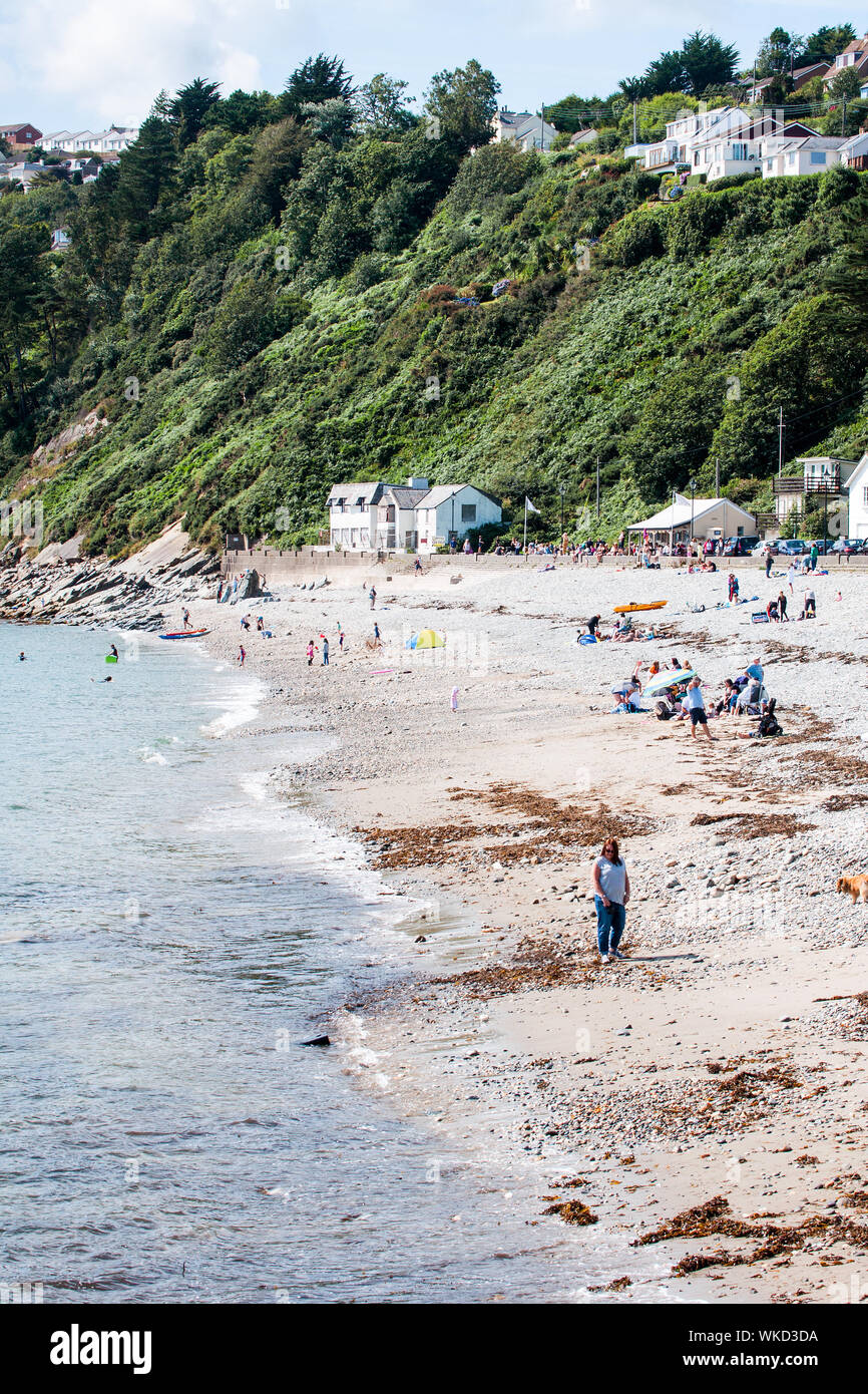 The beach at Laxey, Isle of Man Stock Photo - Alamy