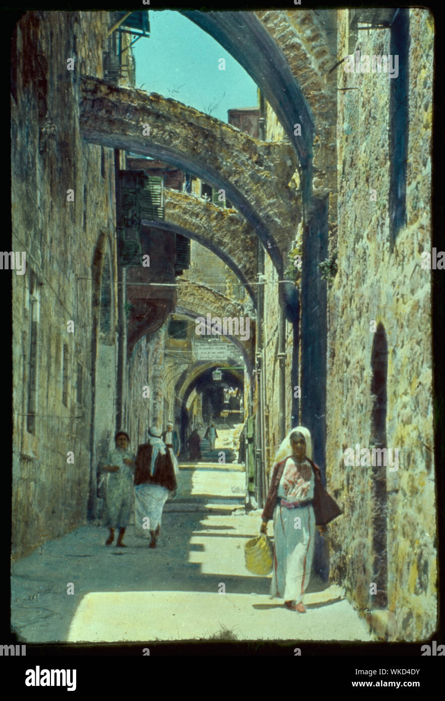 Jerusalem. 6th Station of the Cross Stock Photo - Alamy