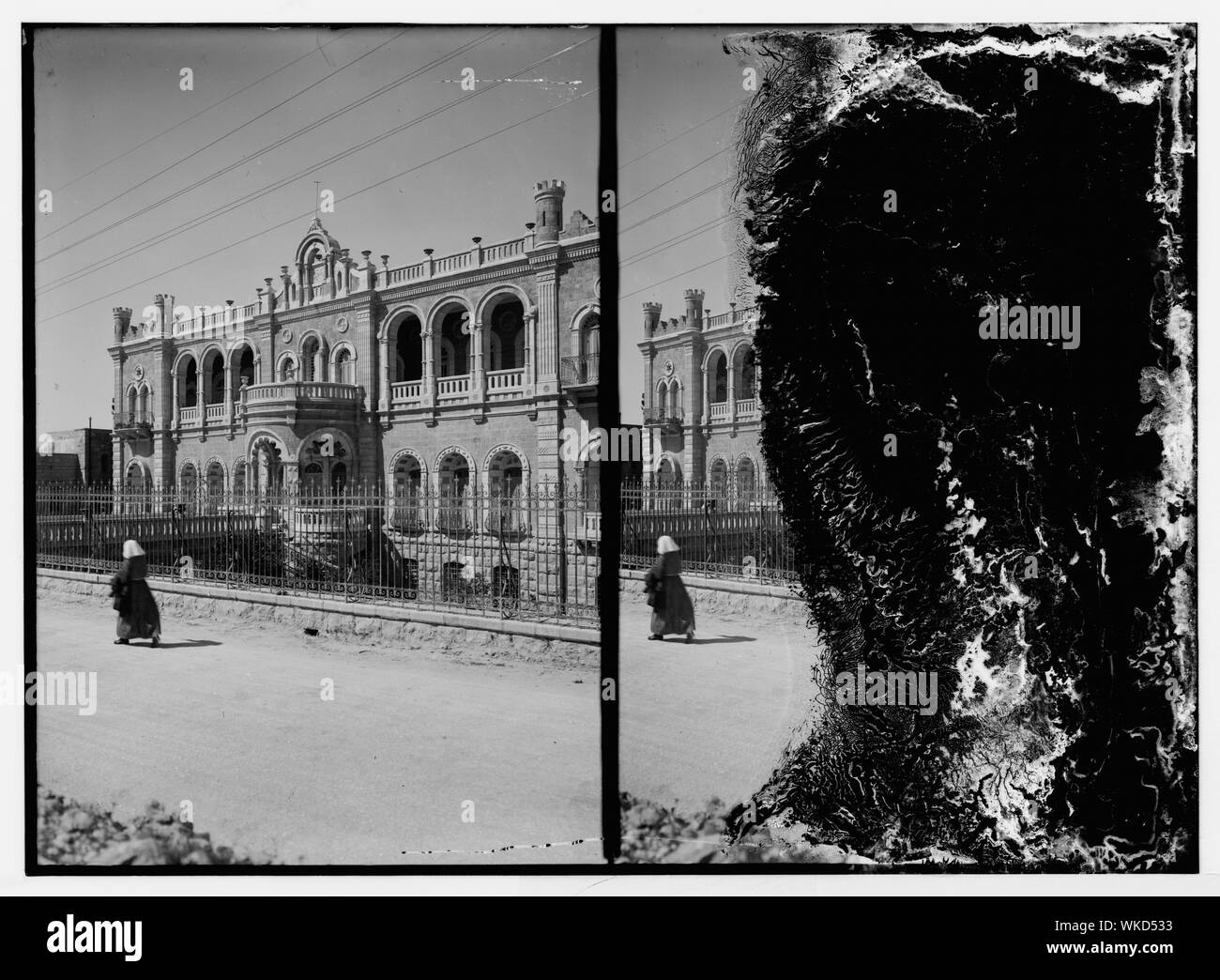 Jerusalem. British homes, embassy Stock Photo - Alamy