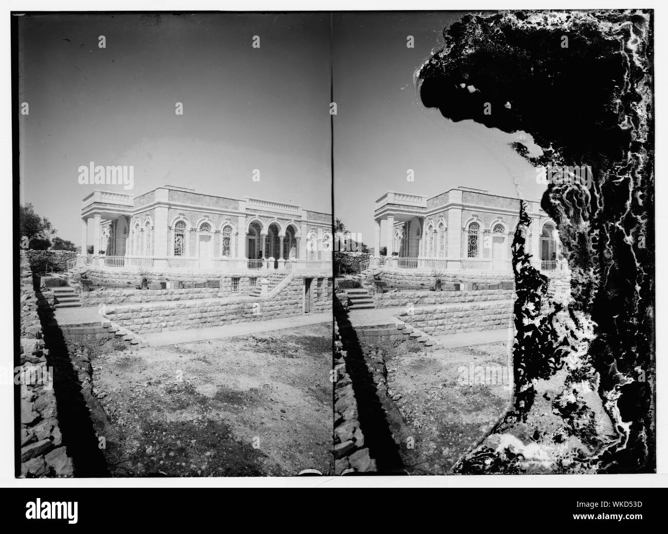 Jerusalem. British homes, embassy Stock Photo - Alamy