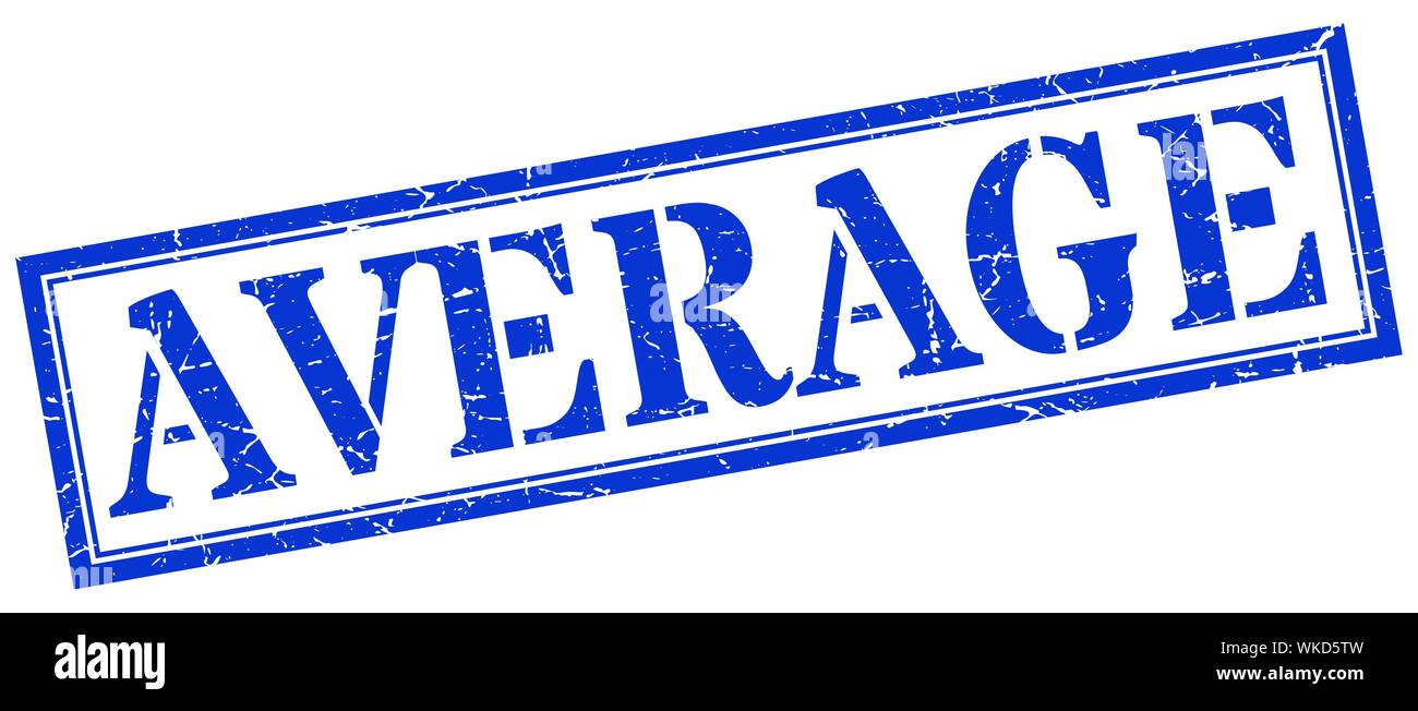 average stamp. average square grunge sign. average Stock Vector Image ...